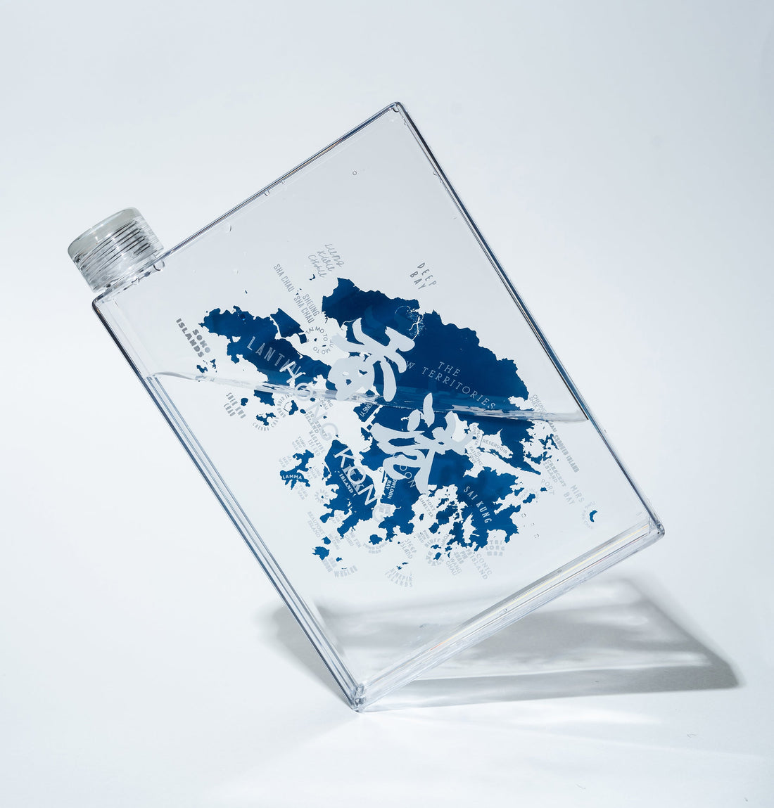 Hong Kong Map Bottle – tinyislandmaps