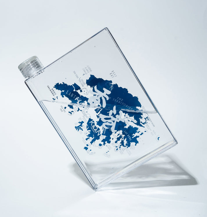 Hong Kong Map Bottle – tinyislandmaps