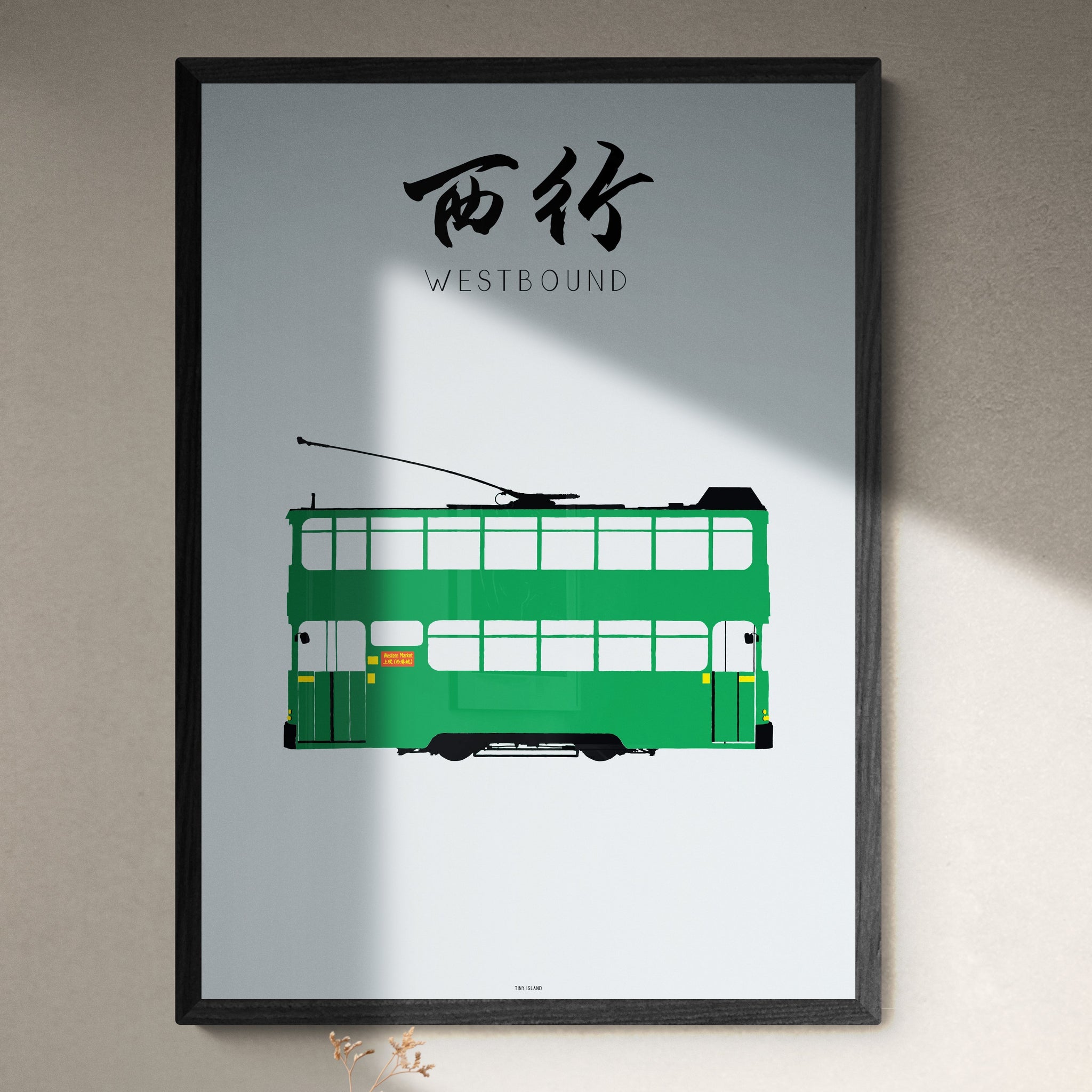 Westbound Tram – tinyislandmaps